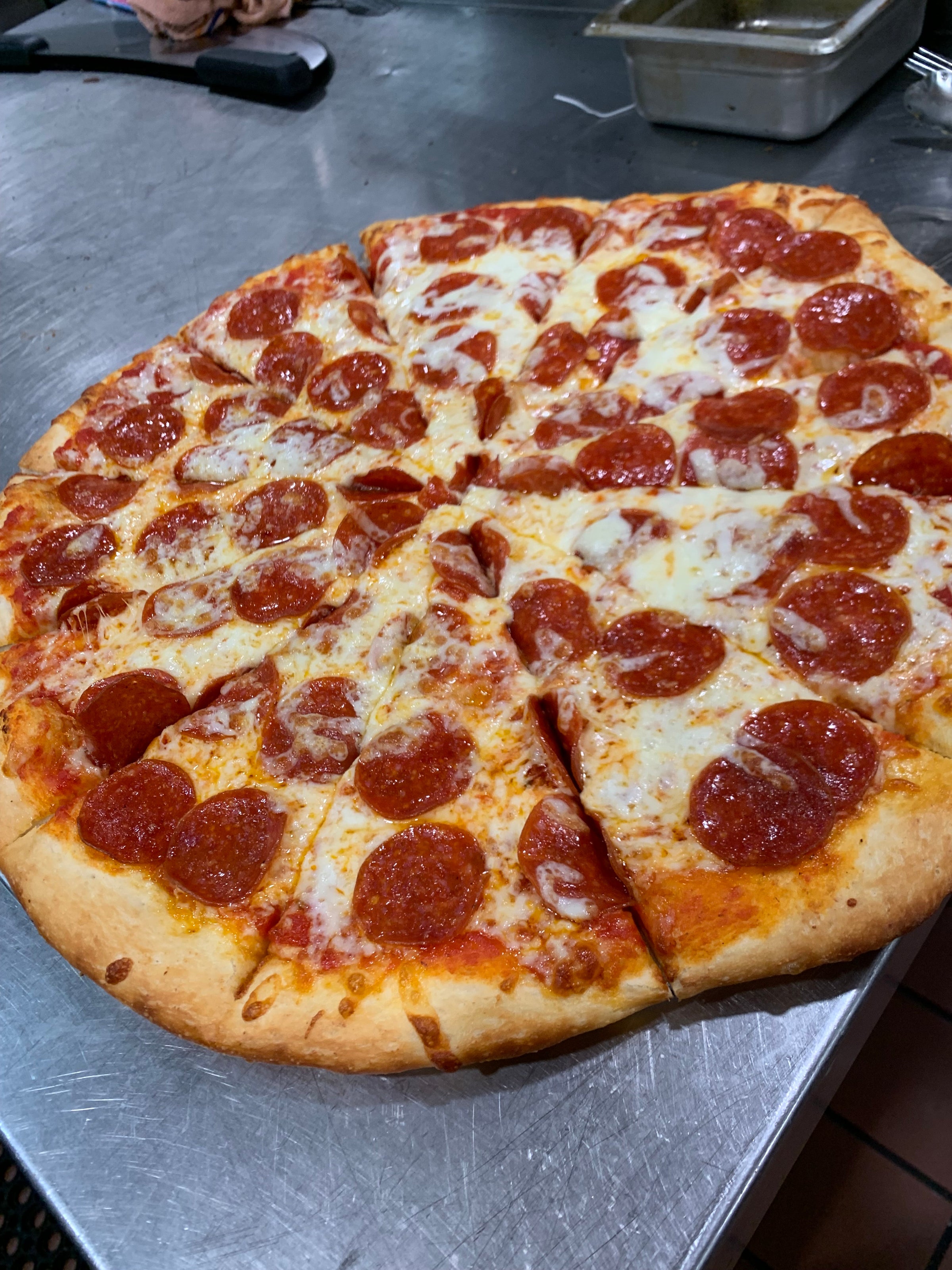 Extra Cheesy Pepperoni Pizza